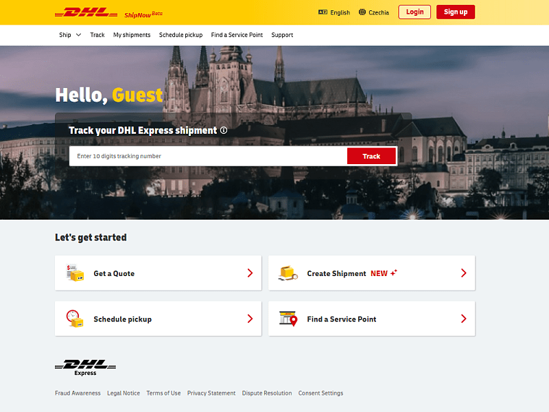 How to create a DHL shipment in DHL ShipNow | DHL SERVICEPOINT
